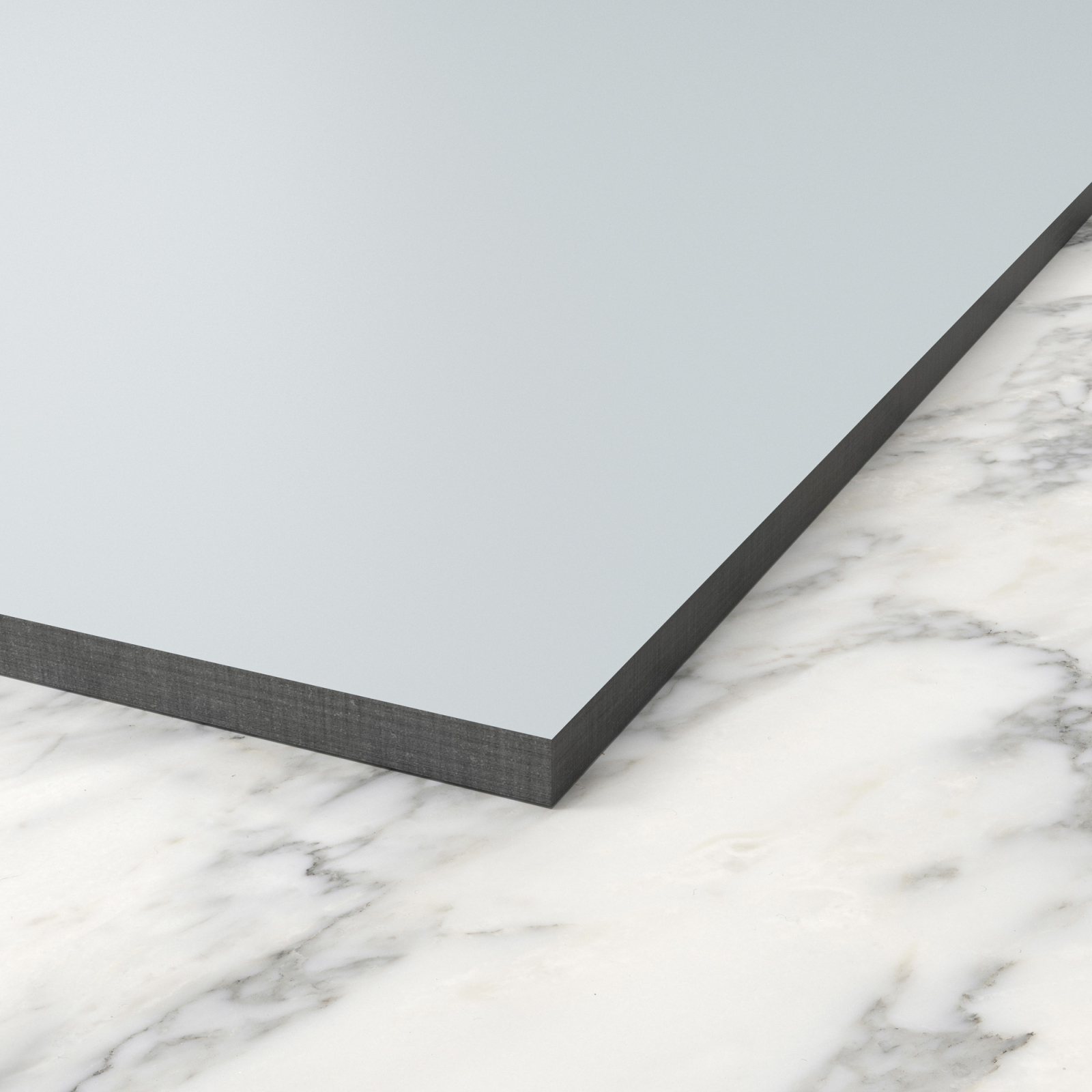 HPL Platten Pastellgrau Fundermax Kompaktplatte Außenbereich