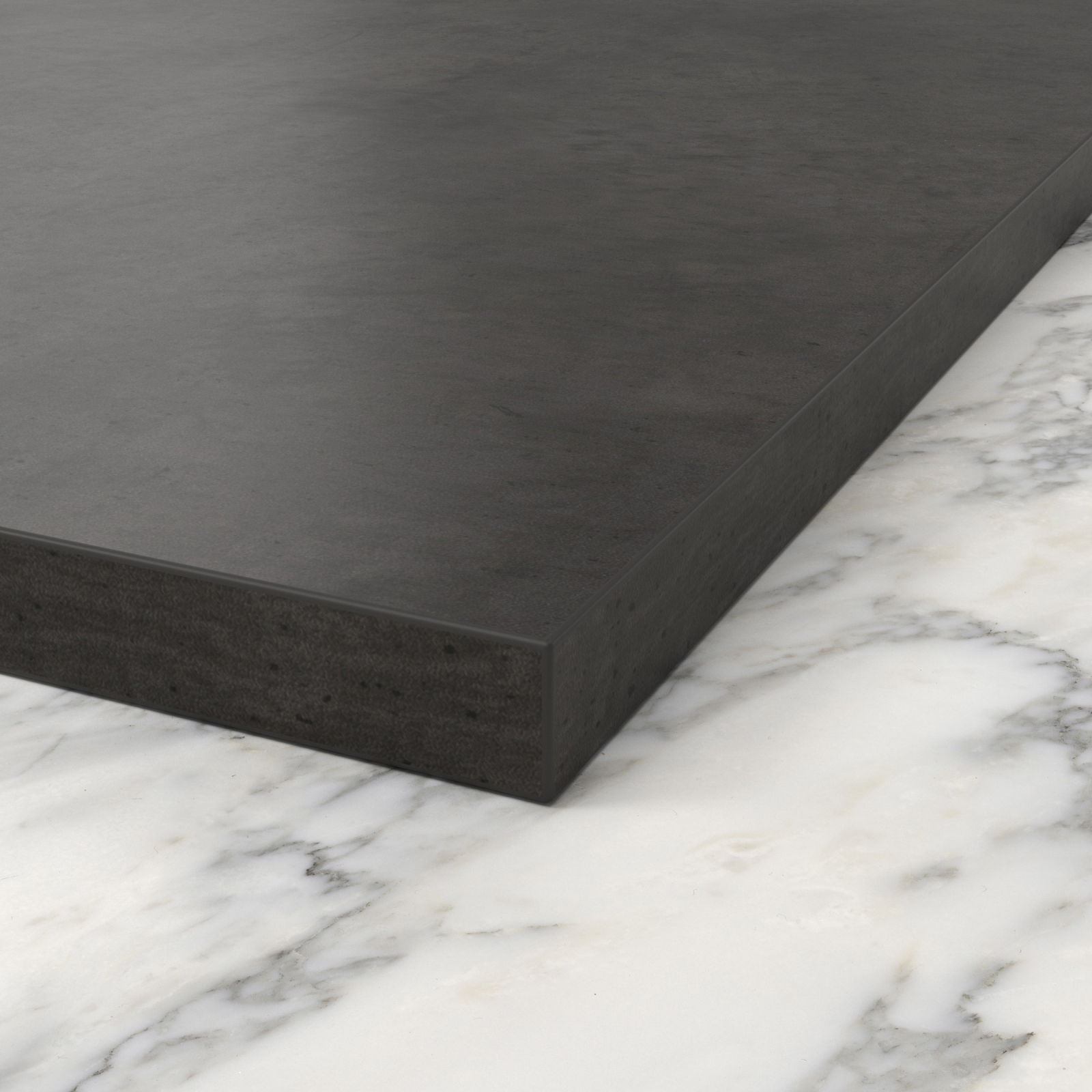 Dekormuster Arbeitsplatte Küche Beton dunkelgrau